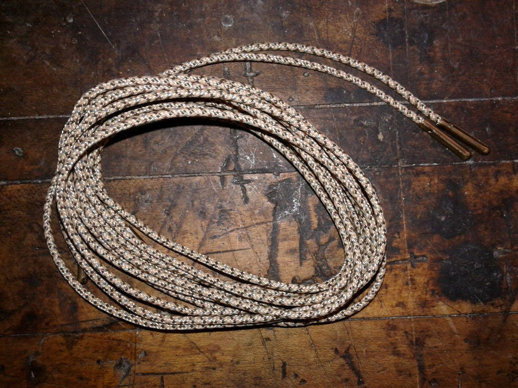 Desert Camo Boot Laces | 3mm Steel Tip Shoelaces | Mad Dog Laces