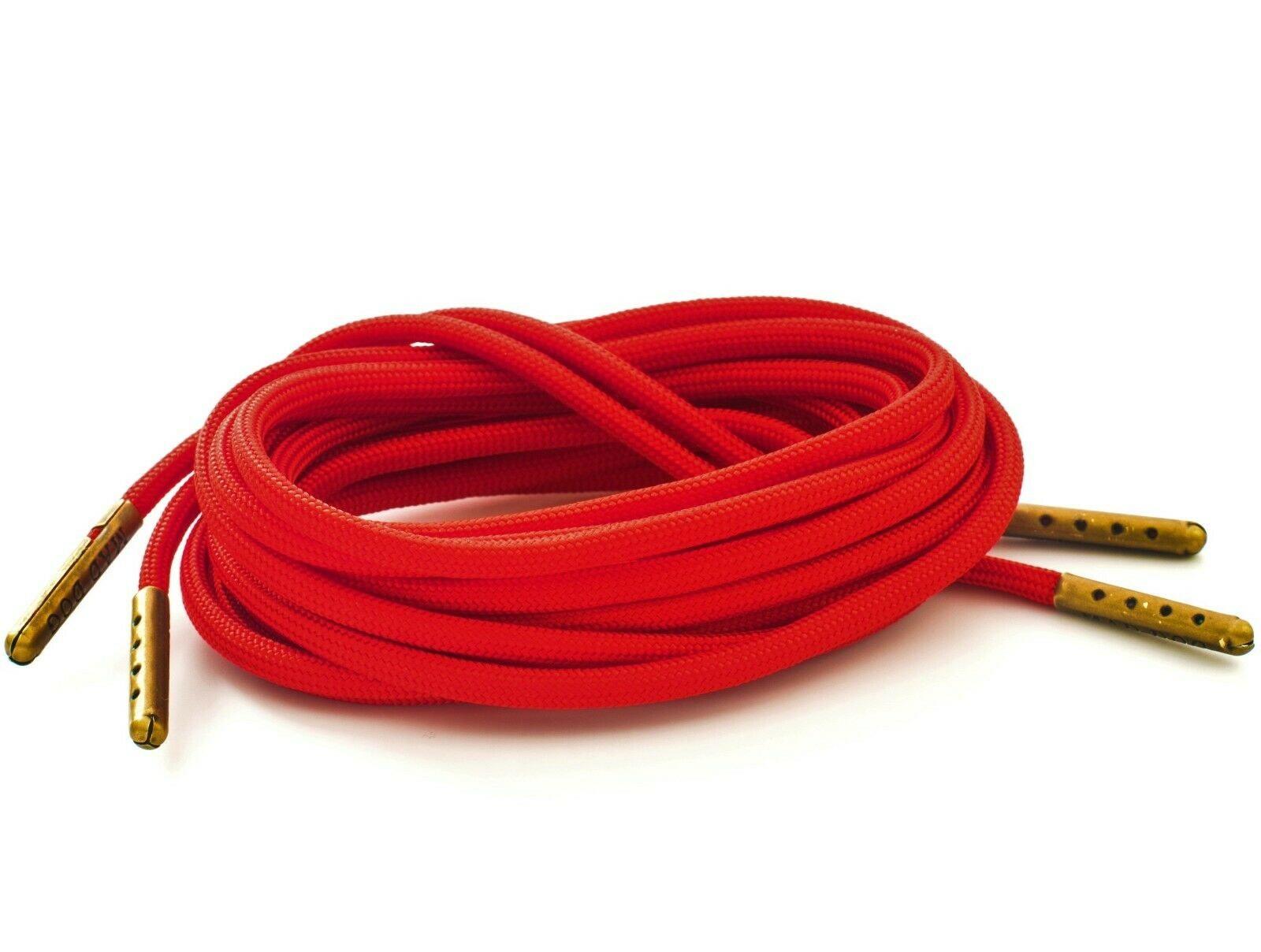 Red Boot Laces *Guaranteed for Life* 550 Paracord Steel Tip Shoelaces