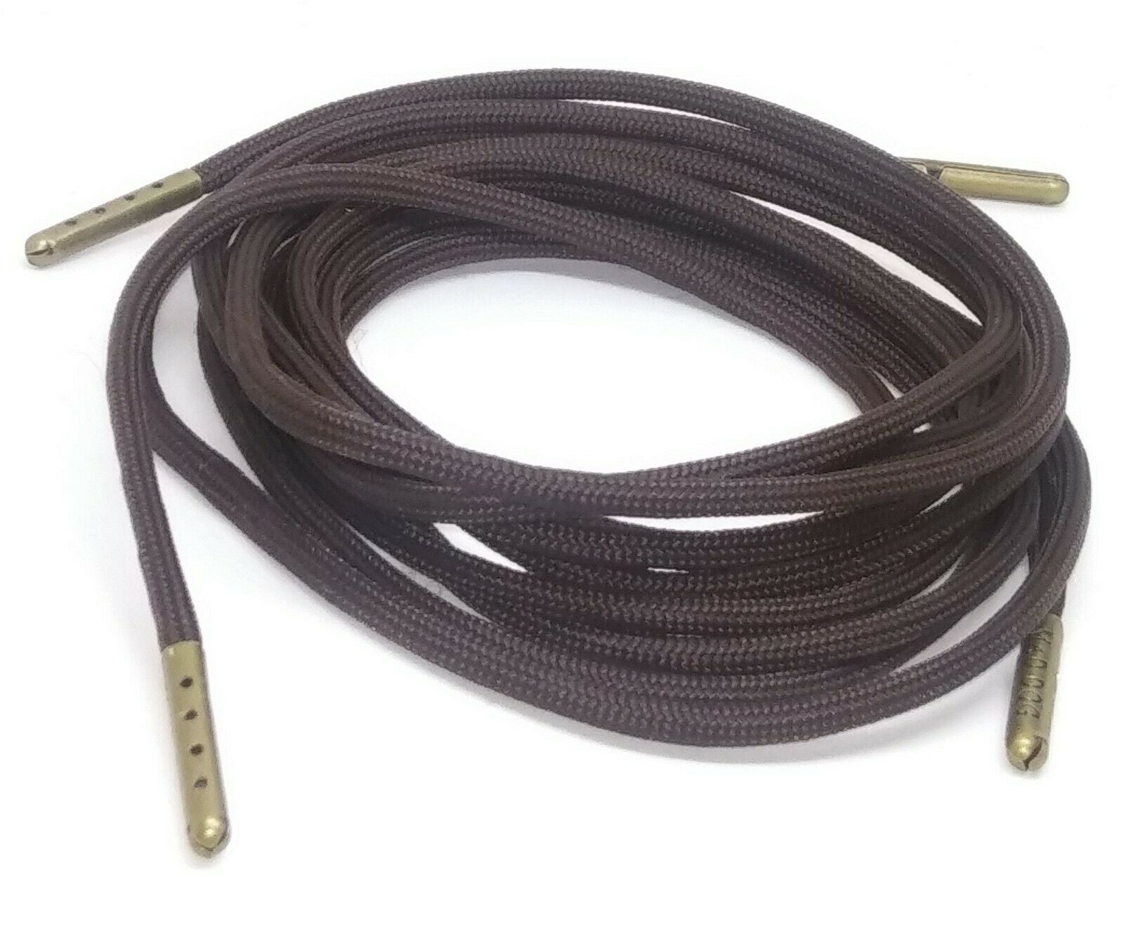 Dark Brown Shoe Laces | Steel Tip Laces | Mad Dog Laces