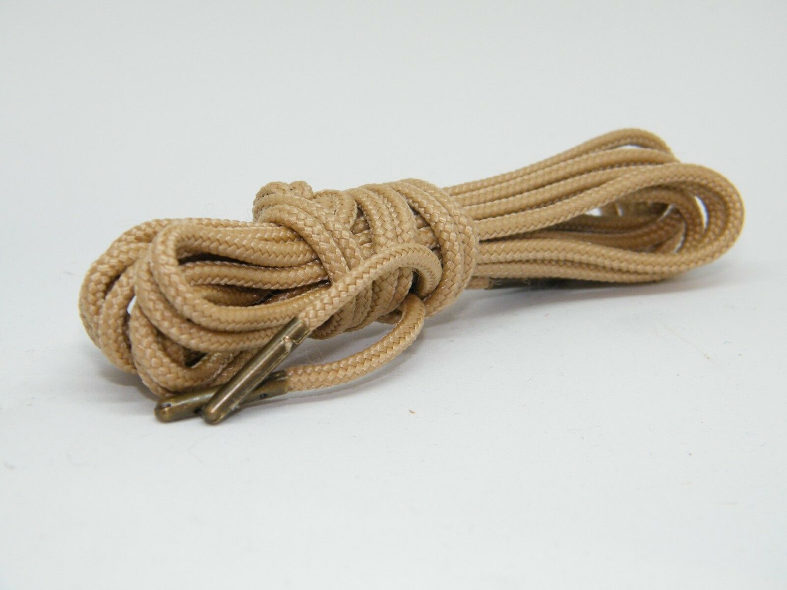 Brown Tan Boot Laces | Steel Tip Shoelaces | Mad Dog Laces